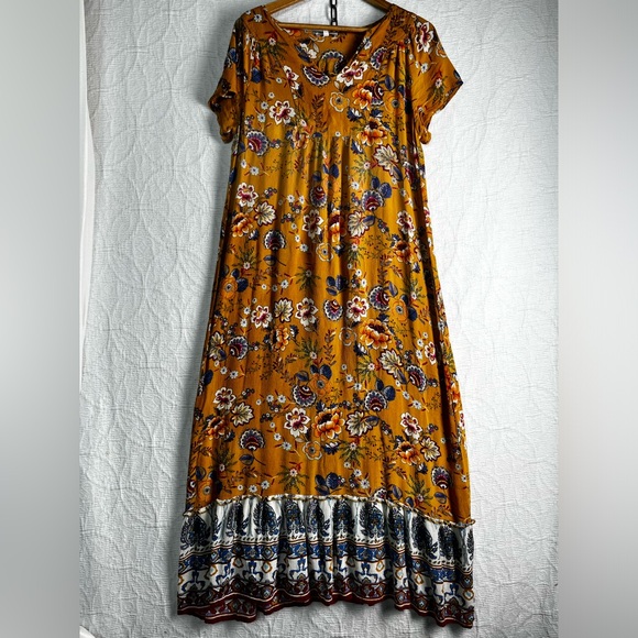 Patrons of Peace | Dresses | Patrons Of Peace Maxi Dress Womens Small ...